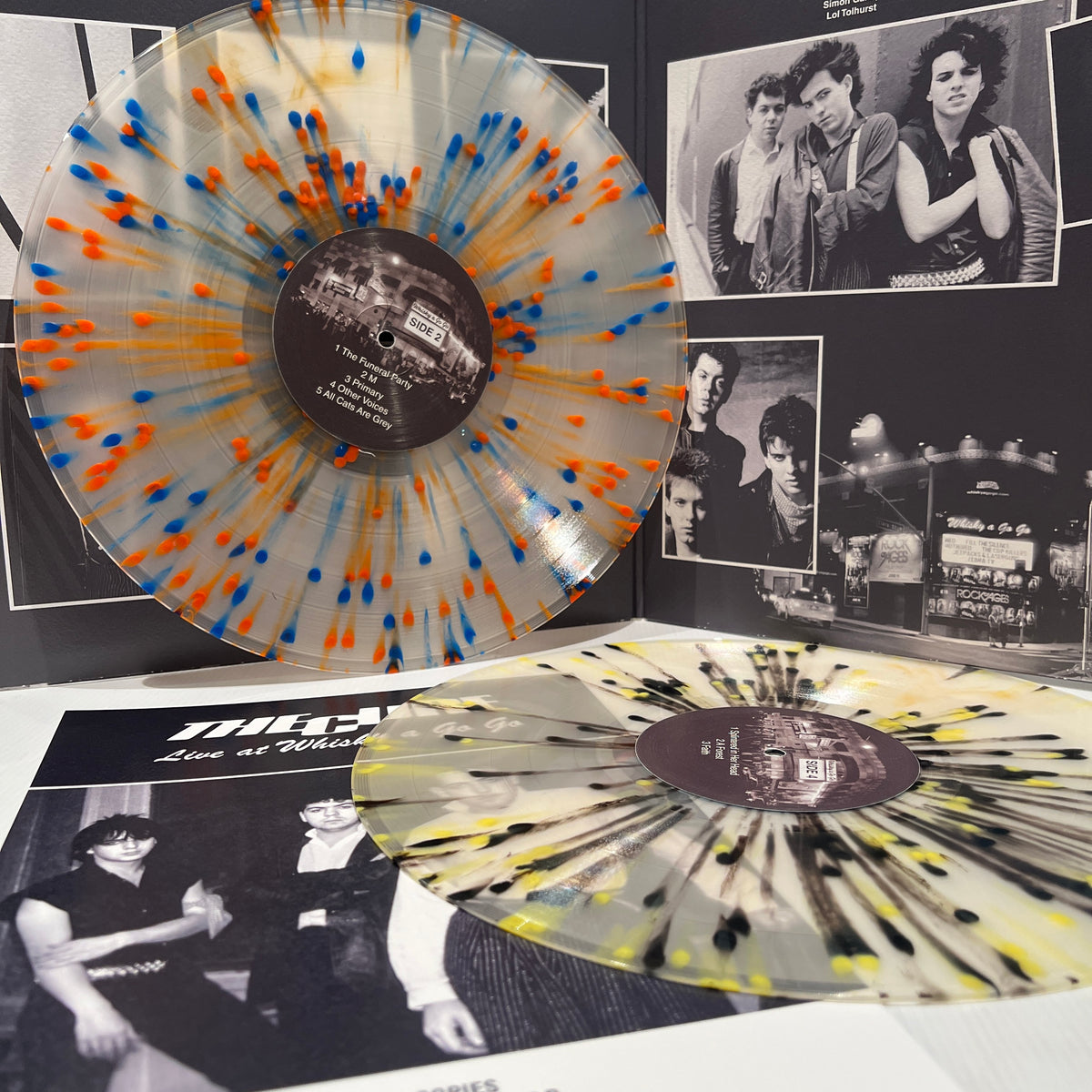 The Cure - Whisky A Go Go - rare limited splatter vinyl 2LP ...
