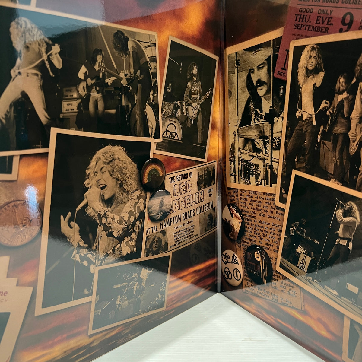 Led Zeppelin - Hampton 1971 - rare limited ORANGE vinyl 2LP ...