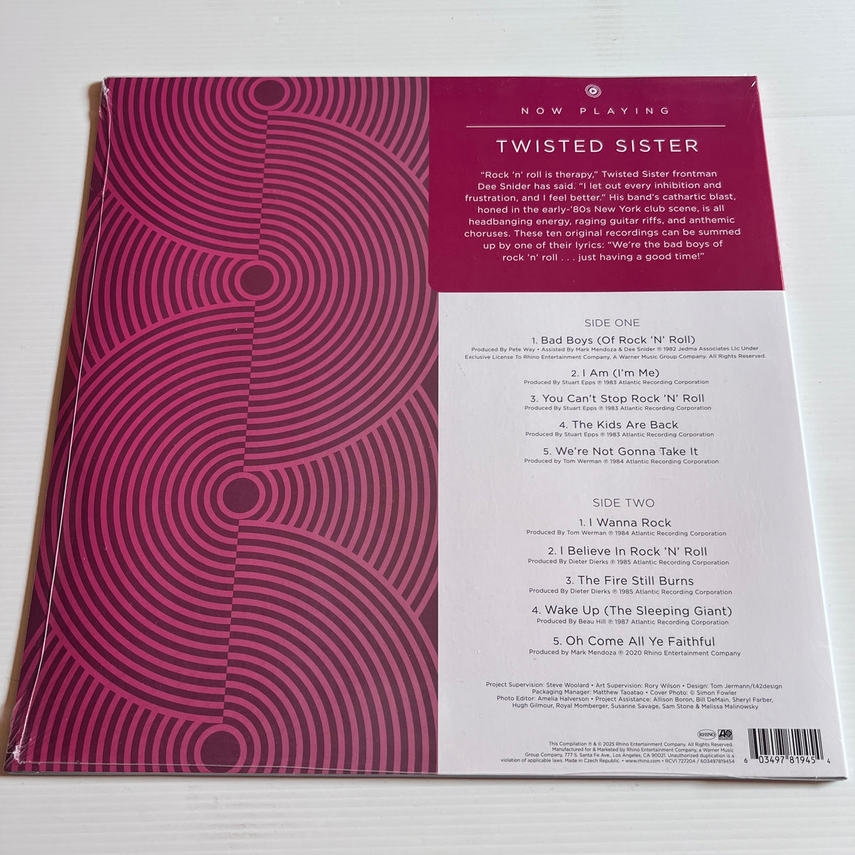 Twisted Sister - Twisted Sister Limited Orange Vinyl Edition ...