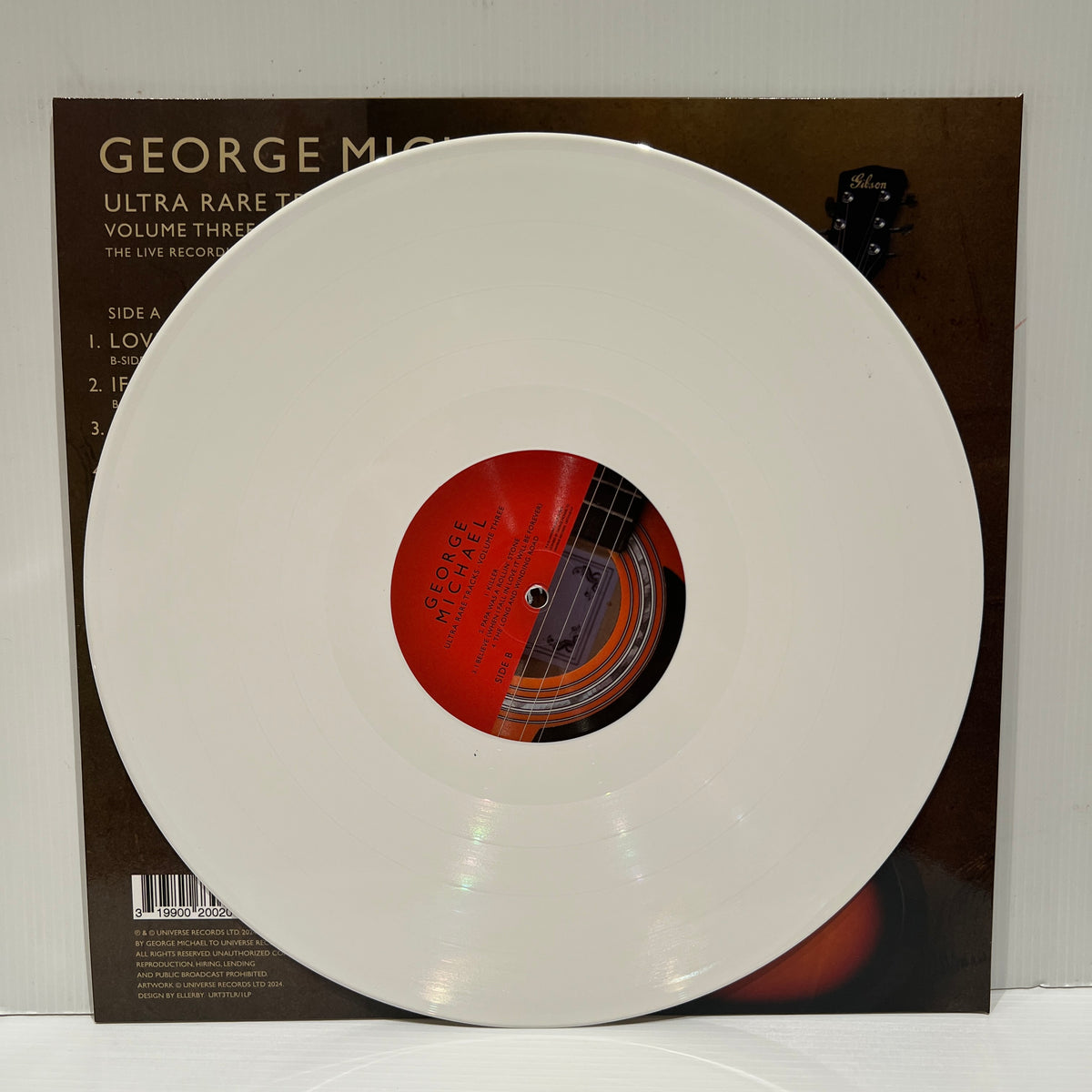 George Michael - Ultra rare tracks vol 3 - rare limited WHITE vinyl LP ...
