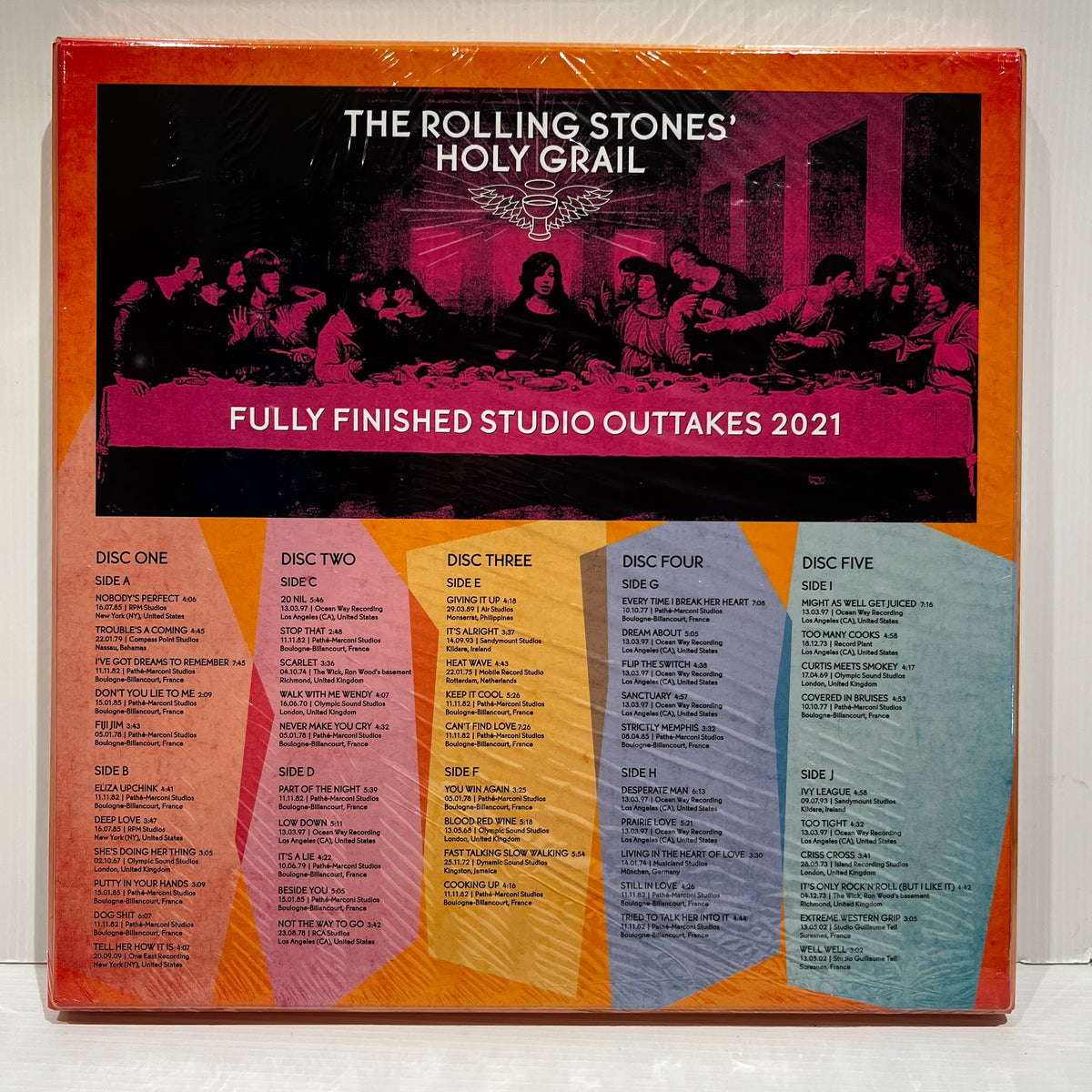 The Rolling Stones - Fully Finished Studio Outtakes 2021 - LImited COL ...
