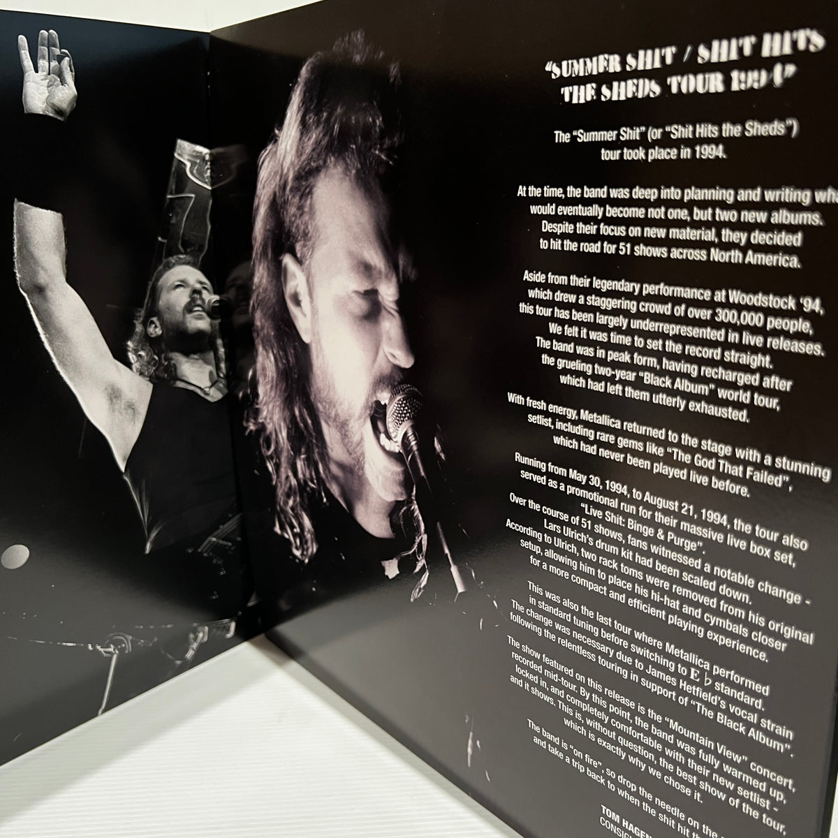 Metallica - Shit Hits the Sheds - rare ORANGE vinyl 3LP ...