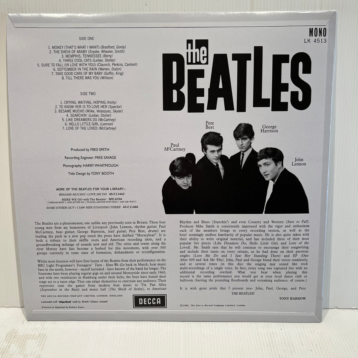 The Beatles - The Decca Sessions - ultra rare LP – rockrecordscollectors
