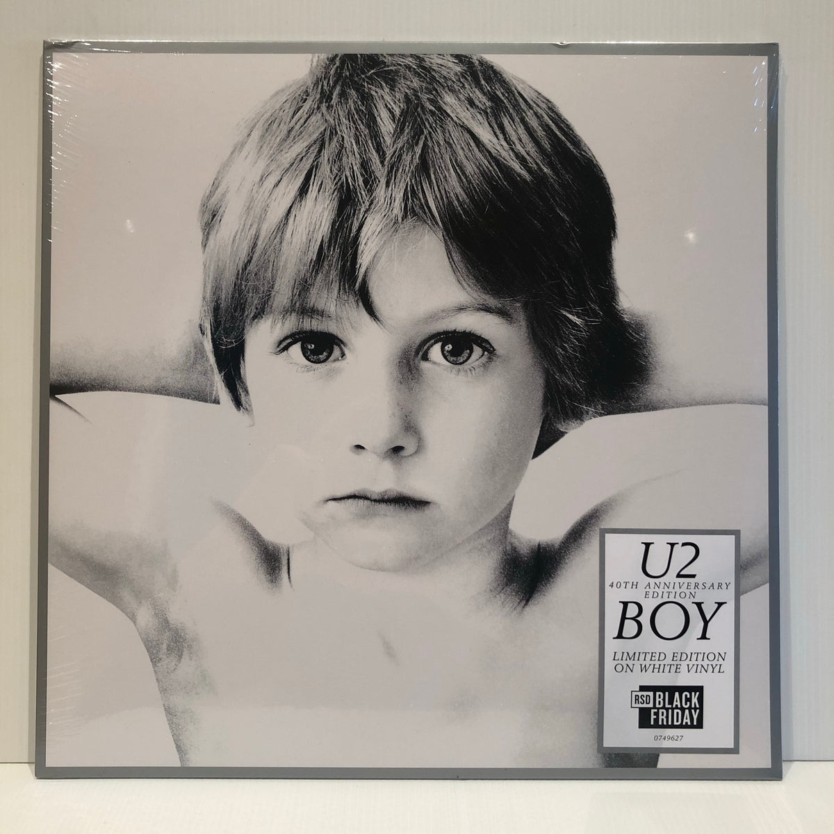 U2 - Boy - 40th anniversary Edition WHITE vinyl – rockrecordscollectors