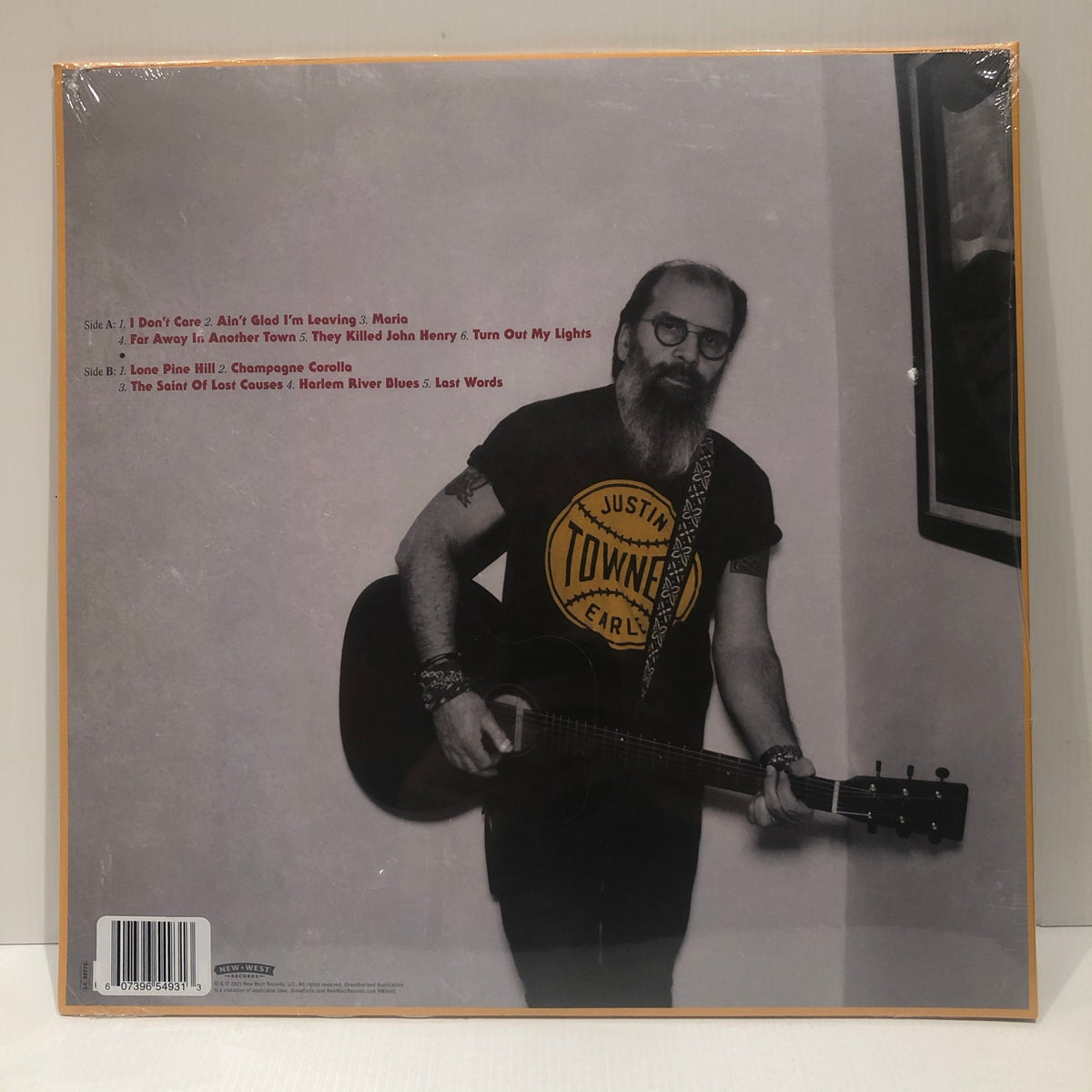 Steve Earle & The Dukes - J.T. - Coloured Exclusive vinyl LP 2021 ...